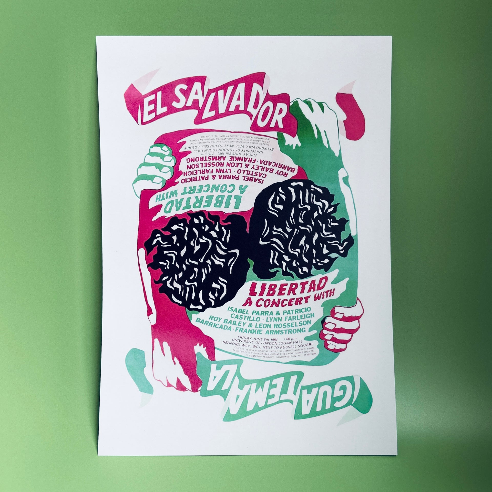 Libertad Concert Poster - Print – PHM shop